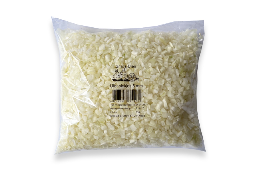 Uien blok 0,5 cm | Heerkens Groente en Fruit